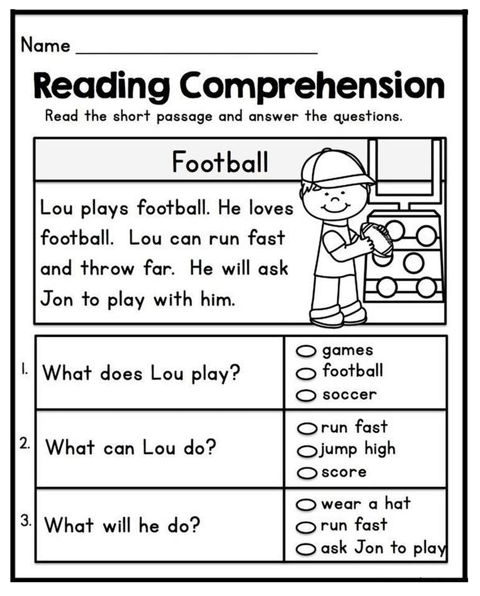 Reading Worksheets For 1st Grade Reading Comprehension Worksheets Reading Worksheets For 1st Grade Reading Comprehension Worksheets