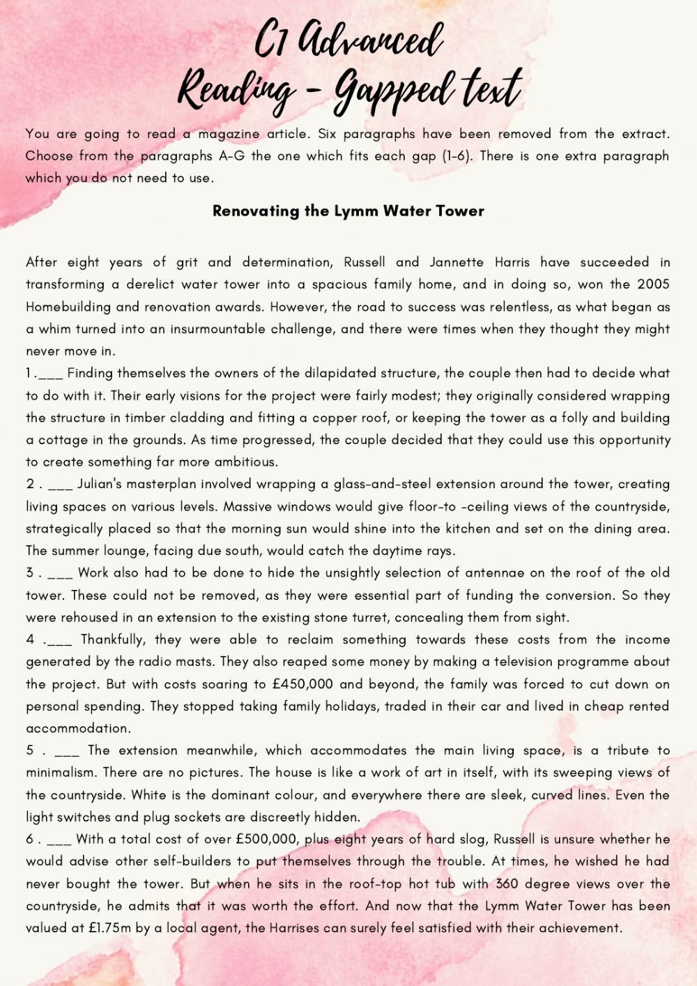 Advanced Reading Comprehension Worksheets Reading Comprehension Advanced Reading Comprehension Worksheets Reading Comprehension