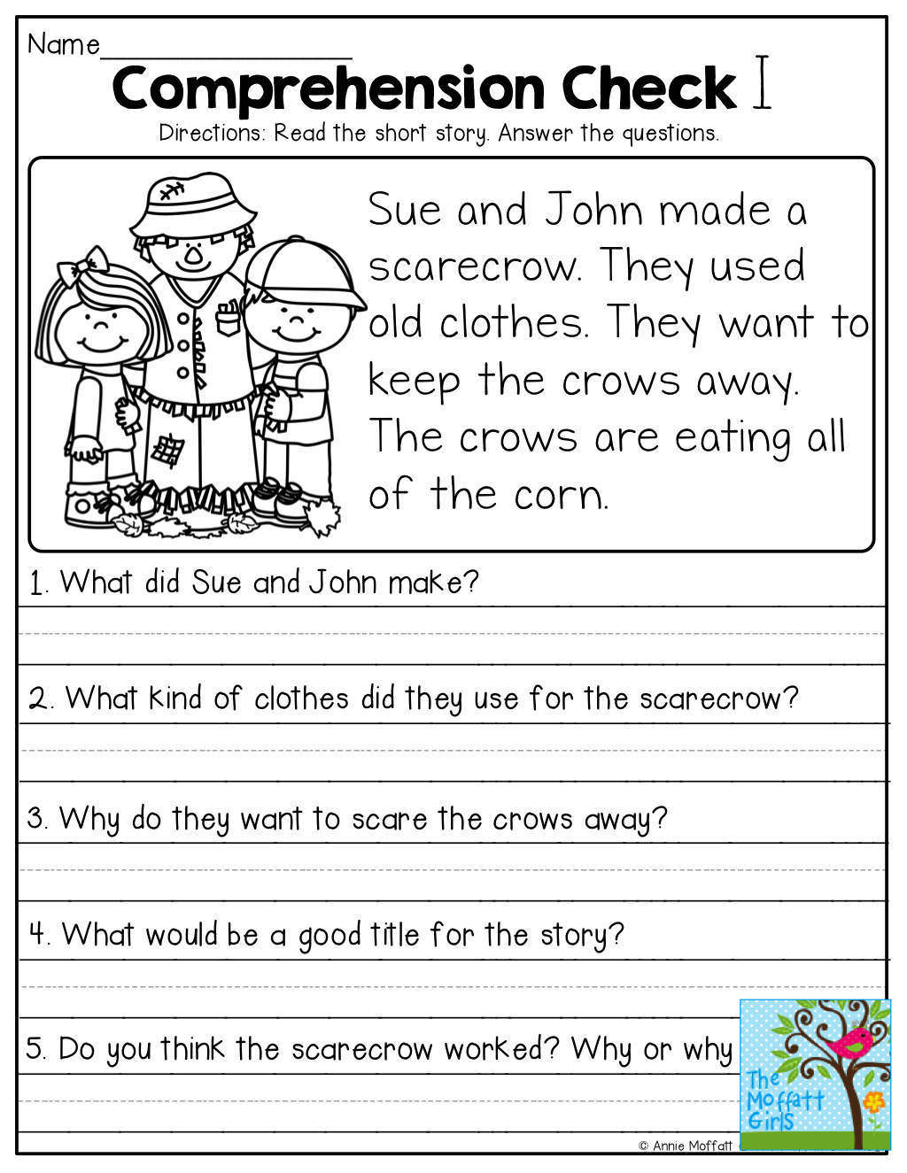 Free Printable Stories With Questions Reading Comprehension Worksheets Free Printable Stories With Questions Reading Comprehension Worksheets