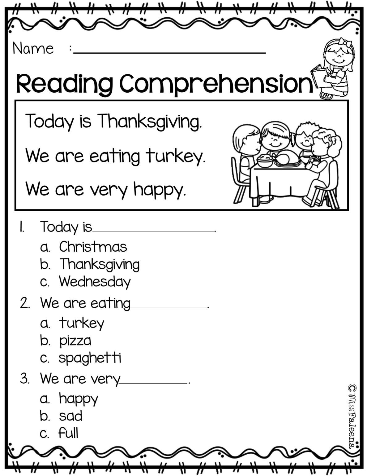 Kindergarten Reading Workbook Pdf Kindergarten | Reading Comprehension ...