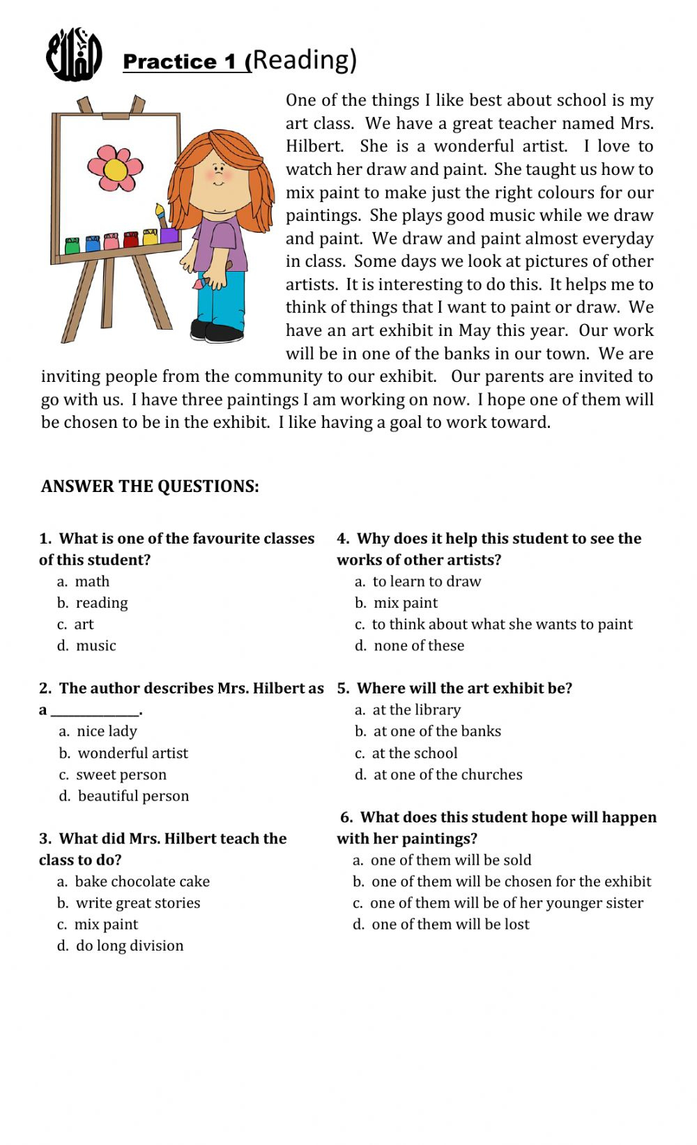 College Comprehension Reading Practice Test Reading Comprehension College Comprehension Reading Practice Test Reading Comprehension