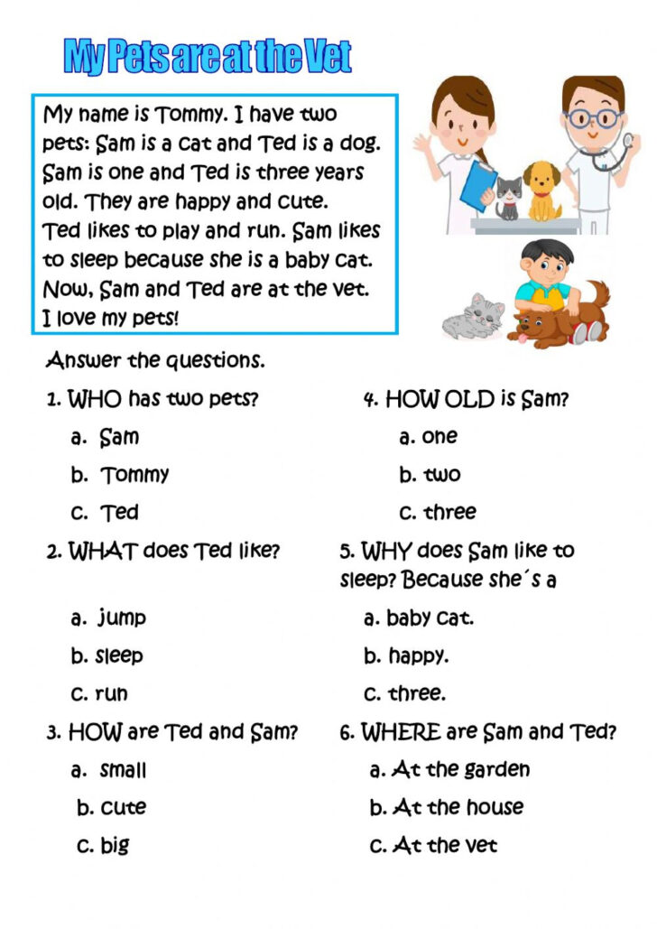 Elementary School Reading Comprehension Worksheets Reading Elementary School Reading Comprehension Worksheets Reading