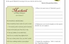 Free Middle School Reading Comprehension Worksheets | Reading ...